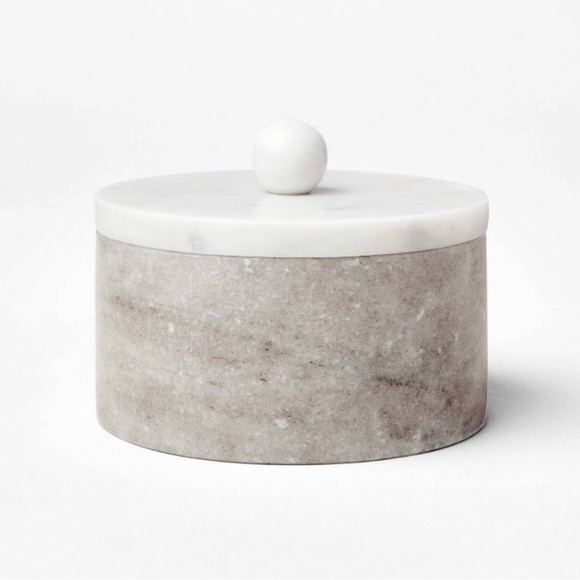 Threshold | Accents | Round Marble Decorative Box Threshold Designed ...